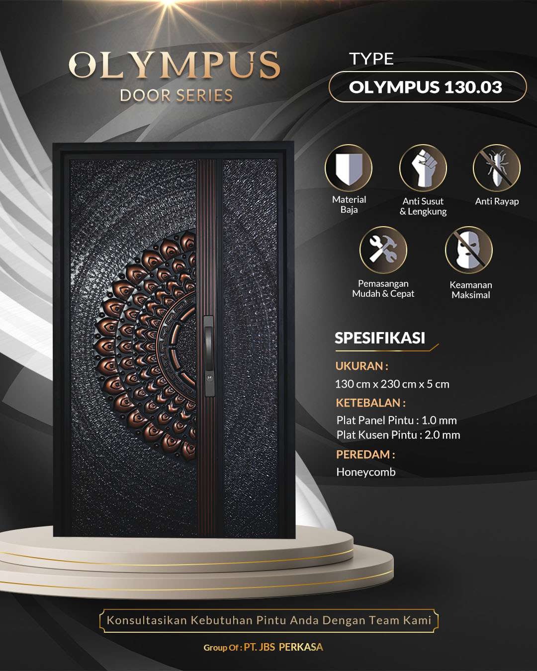 Fortress Type Olympus - FORTRESS PINTU BESI